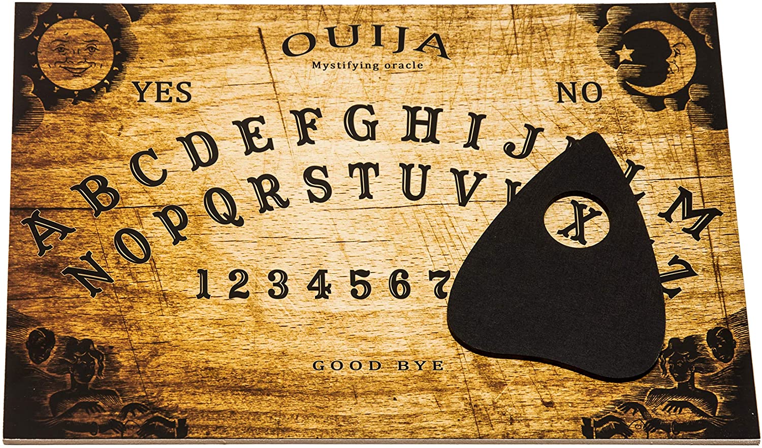 WICCSTAR Classic Ouija Spirit hunt Board game with Planchette and ...