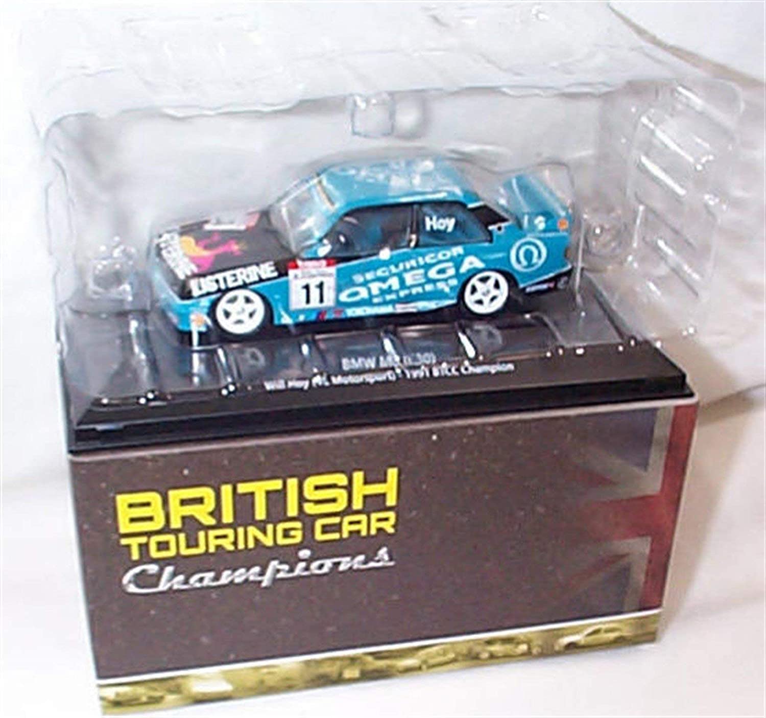 atlas editions B.M.W M3 E30 Will Hoy 1991 BTCC Champion car 1.43 scale ...