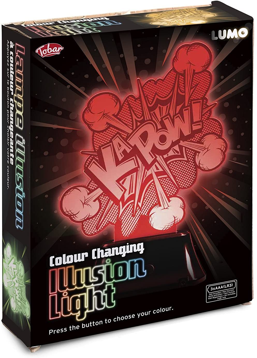 Lumo Kapow Colour Changing Illusion Light – TopToy