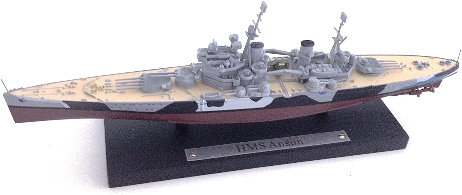 Générique HMS ANSON – ROYAL NAVY WARSHIP – ATLAS DE AGOSTINI 1/1250 ...