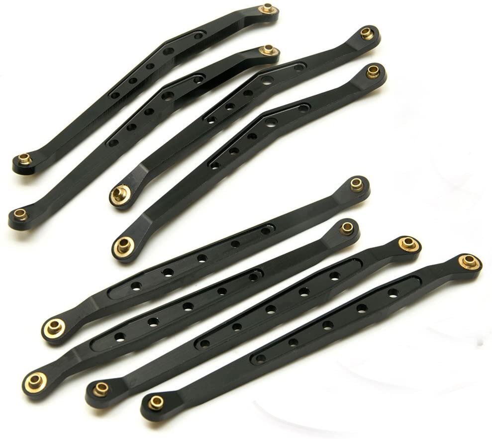 1 Set Aluminum Alloy Upper & Lower Suspension Links For Wraith AXIAL 1/ ...