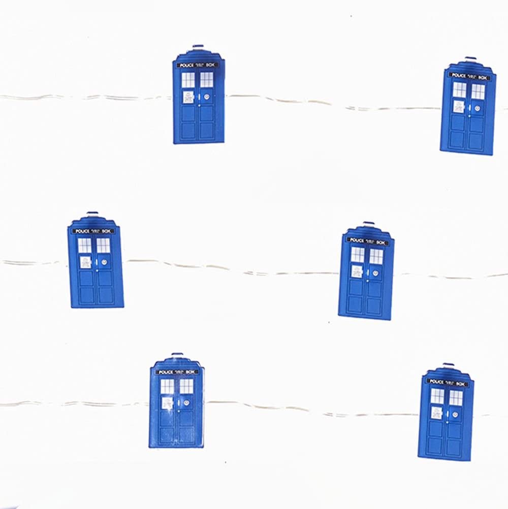 Doctor Who TARDIS LED Fairy Light Set – 20 Lights – TopToy