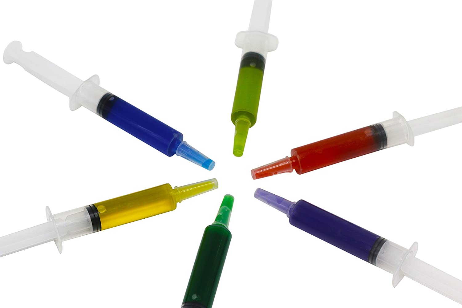 Mojocraft Jello Shot Syringe with Caps, 20ml, Pack of 50, Perfect for ...