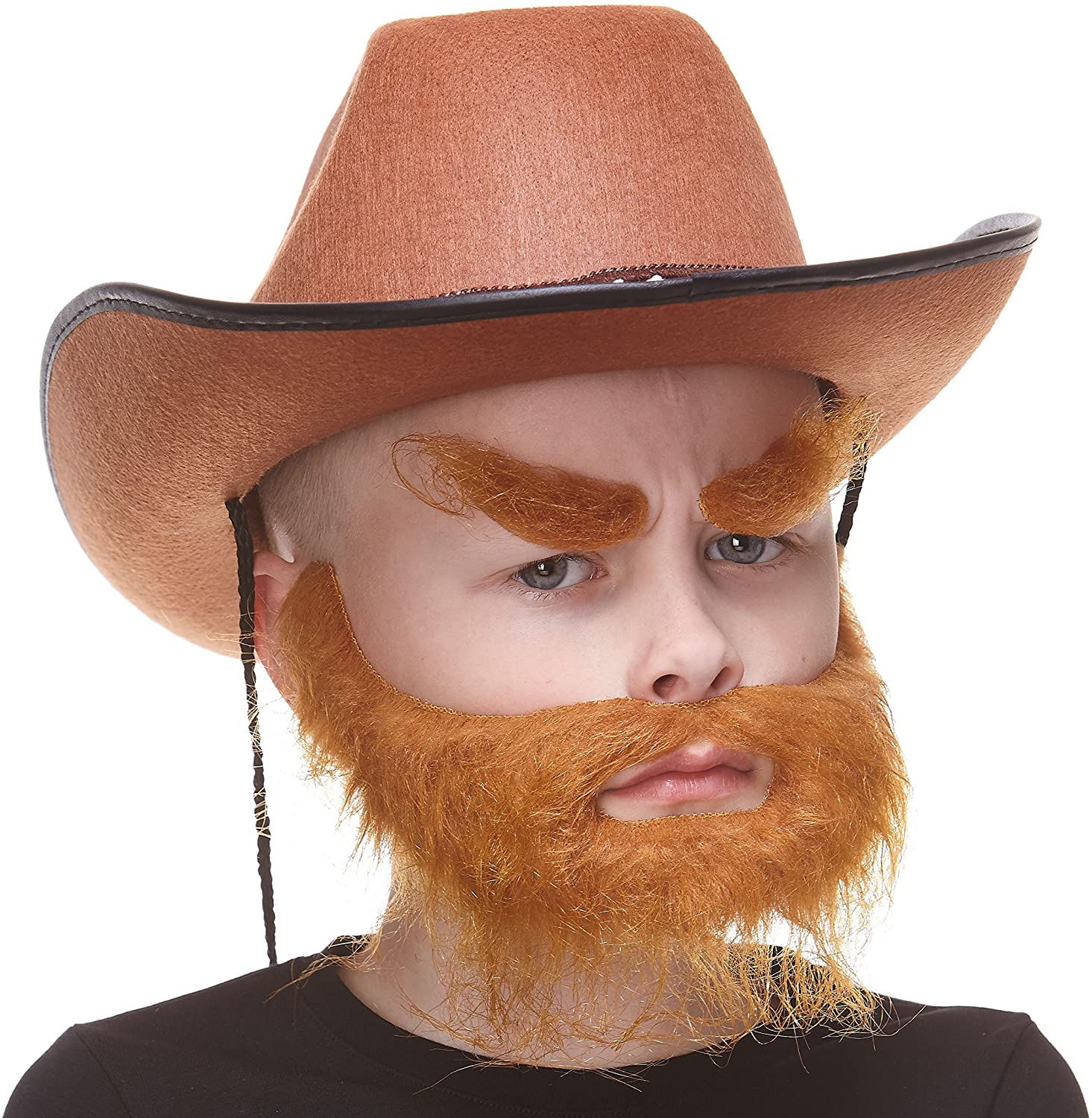 Mustaches Self Adhesive, Novelty, Small, Realistic Traper Fake Beard ...