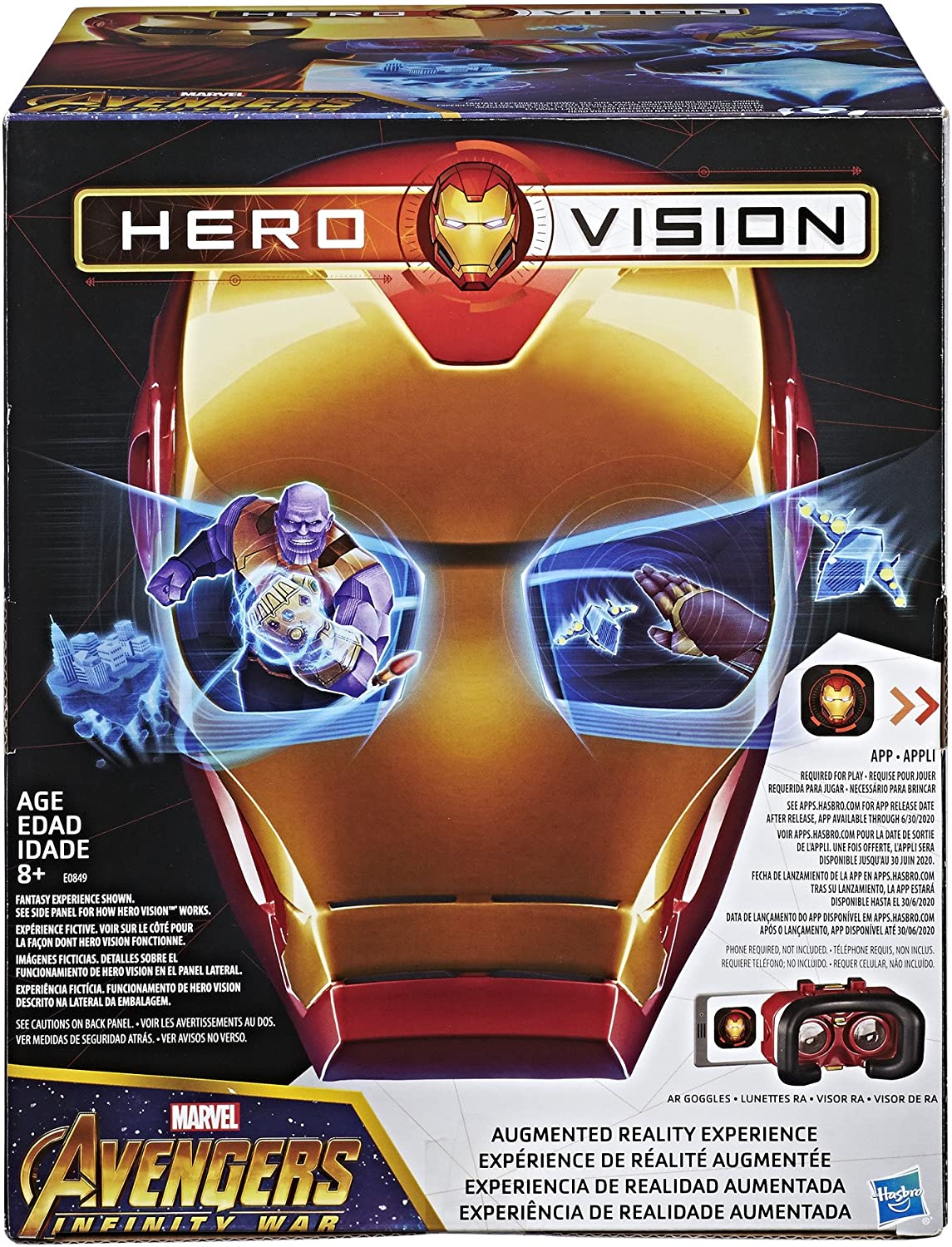 Marvel Avengers: Infinity War Hero Vision Iron Man AR Experience – TopToy