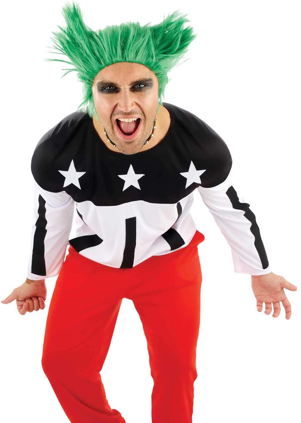 Mens 90s Rave Starter Costume Mens 1990s Fun Dance Music Singer Outfit Mens 90s Rave Starter Costume Mens 1990s Fun Dance Music Singer Outfit