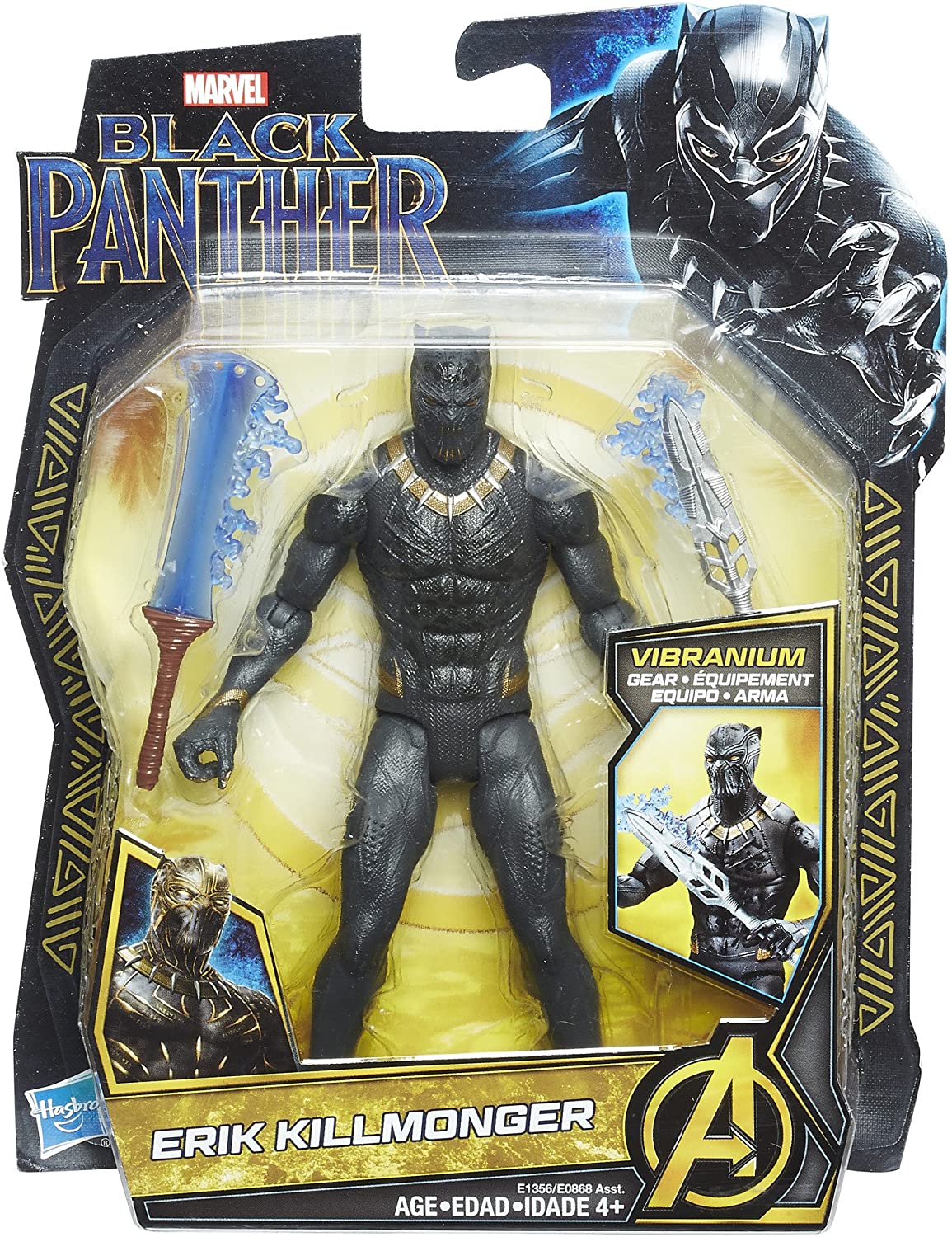 Black Panther Marvel 6 Inch Figure [Erik Killmonger] – TopToy