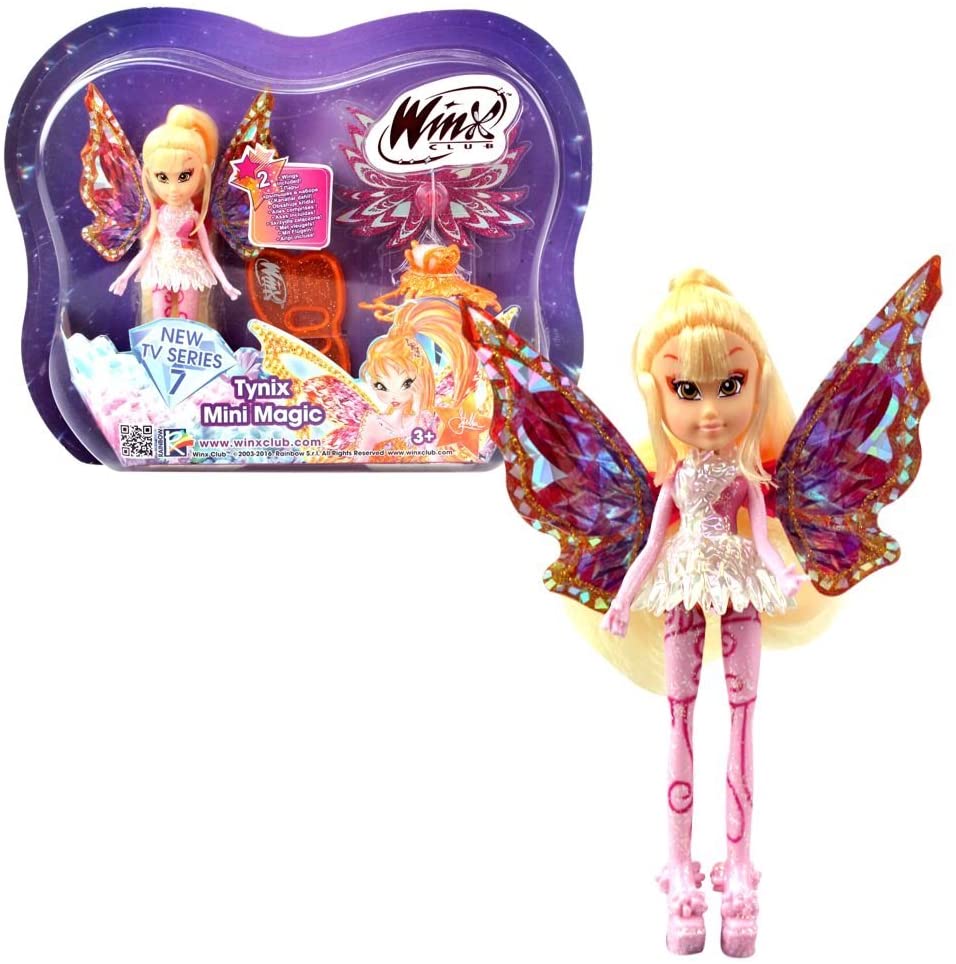 Winx Club Stella | Tynix Mini Magic Doll Fairy with Transformation 12 ...