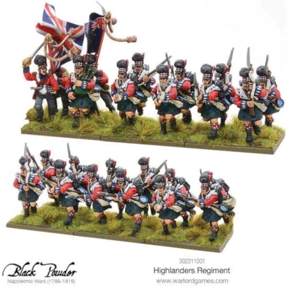 Warlord Games 3022 – Black Powder Napoleonic Highlanders Regiment ...