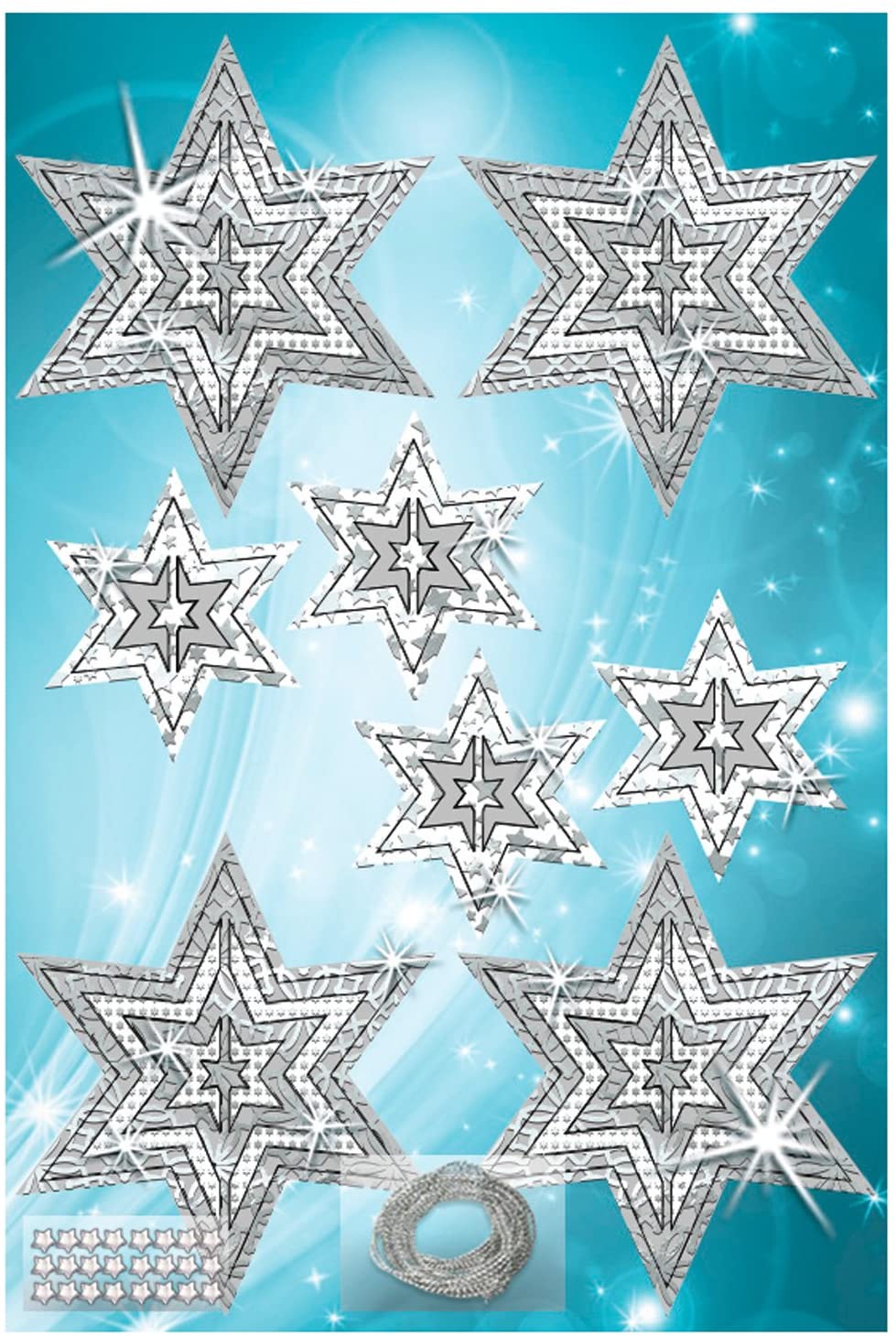 Ursus 21740099 – Paper Ornaments Star Craft Kit – TopToy