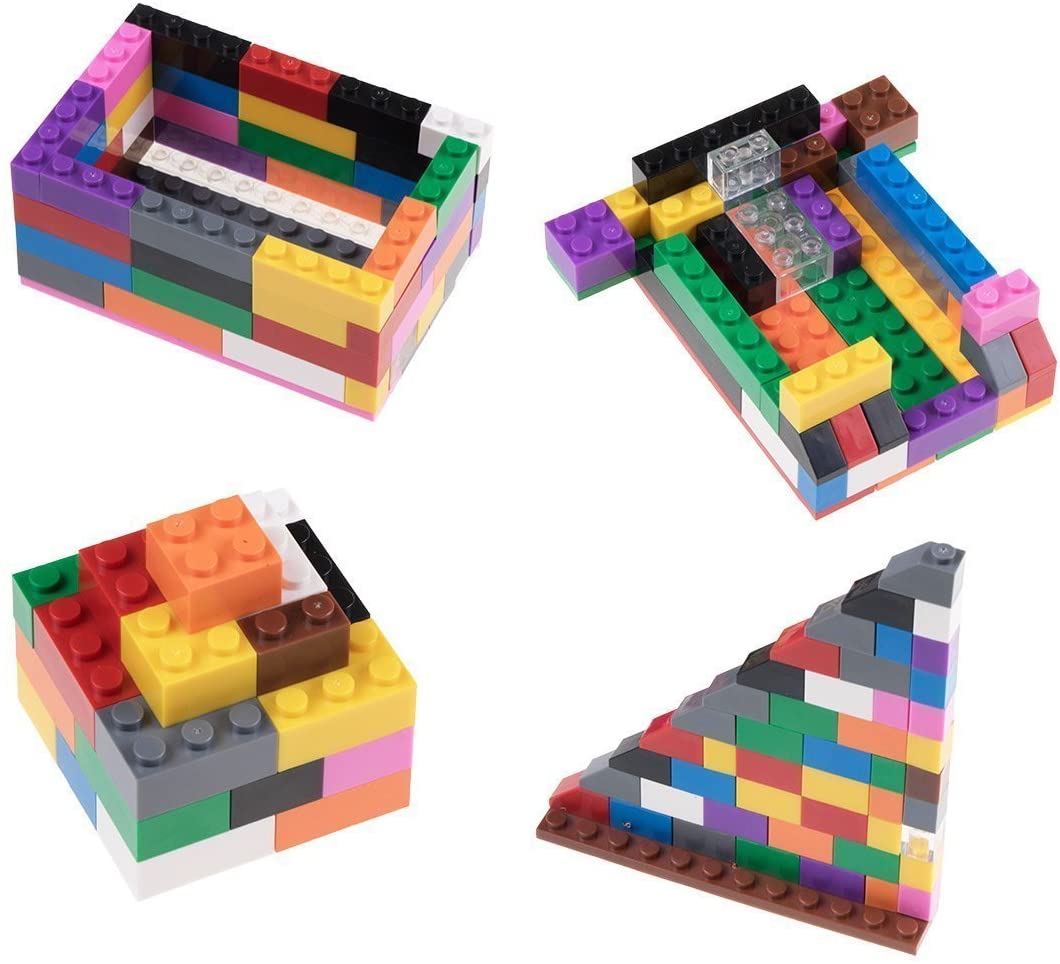 Strictly Briks Premium 12 Color 336 Piece Loose Building Brik Set with ...