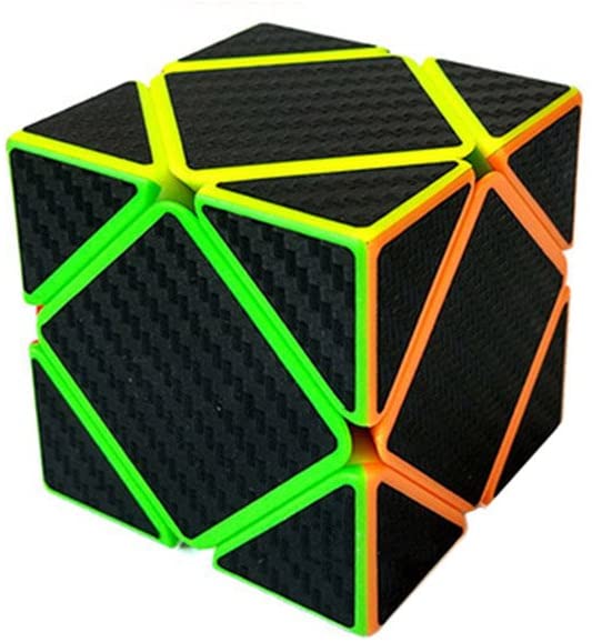 Wings of wind – Speed Skewb Magic Cube Carbon Fiber Sticker Cube Twisty ...