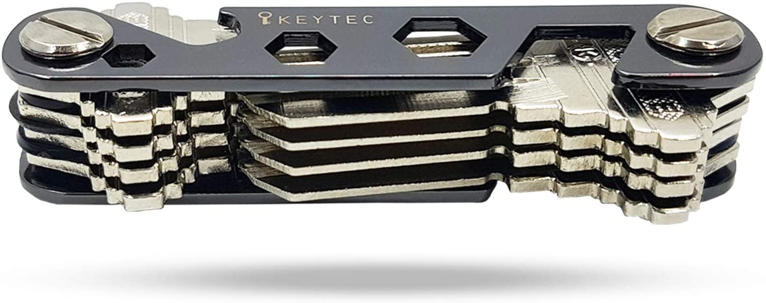Compact Key Organizer by KEYTEC (12-16 Keys) – Premium Key Holder with ...
