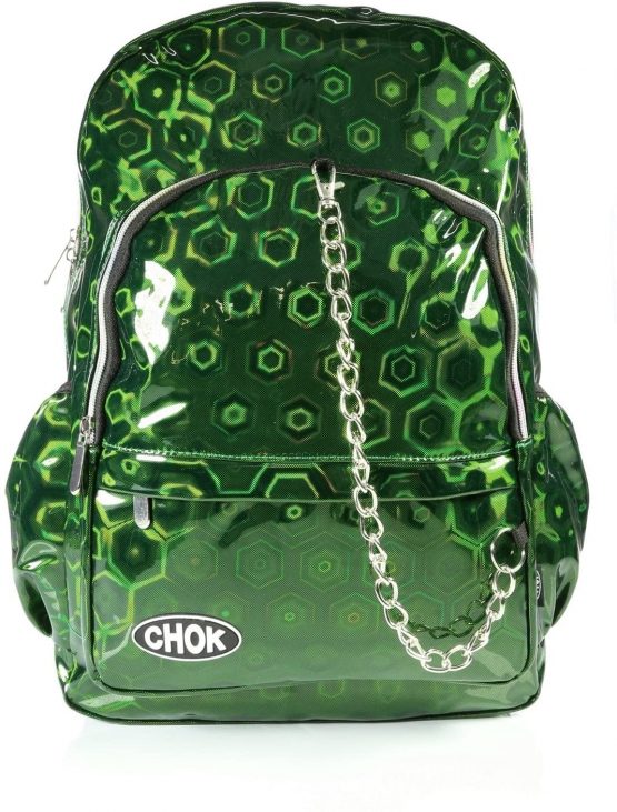 CHOK Holo Green 3D Hologram Backpack Rucksack Bag with Laptop ...