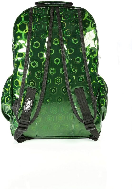 CHOK Holo Green 3D Hologram Backpack Rucksack Bag with Laptop ...