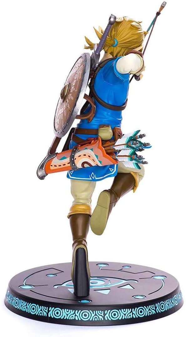 ZELDA Statue Linkfigure Breath of the Wild with Base Diorama Nintendo ...