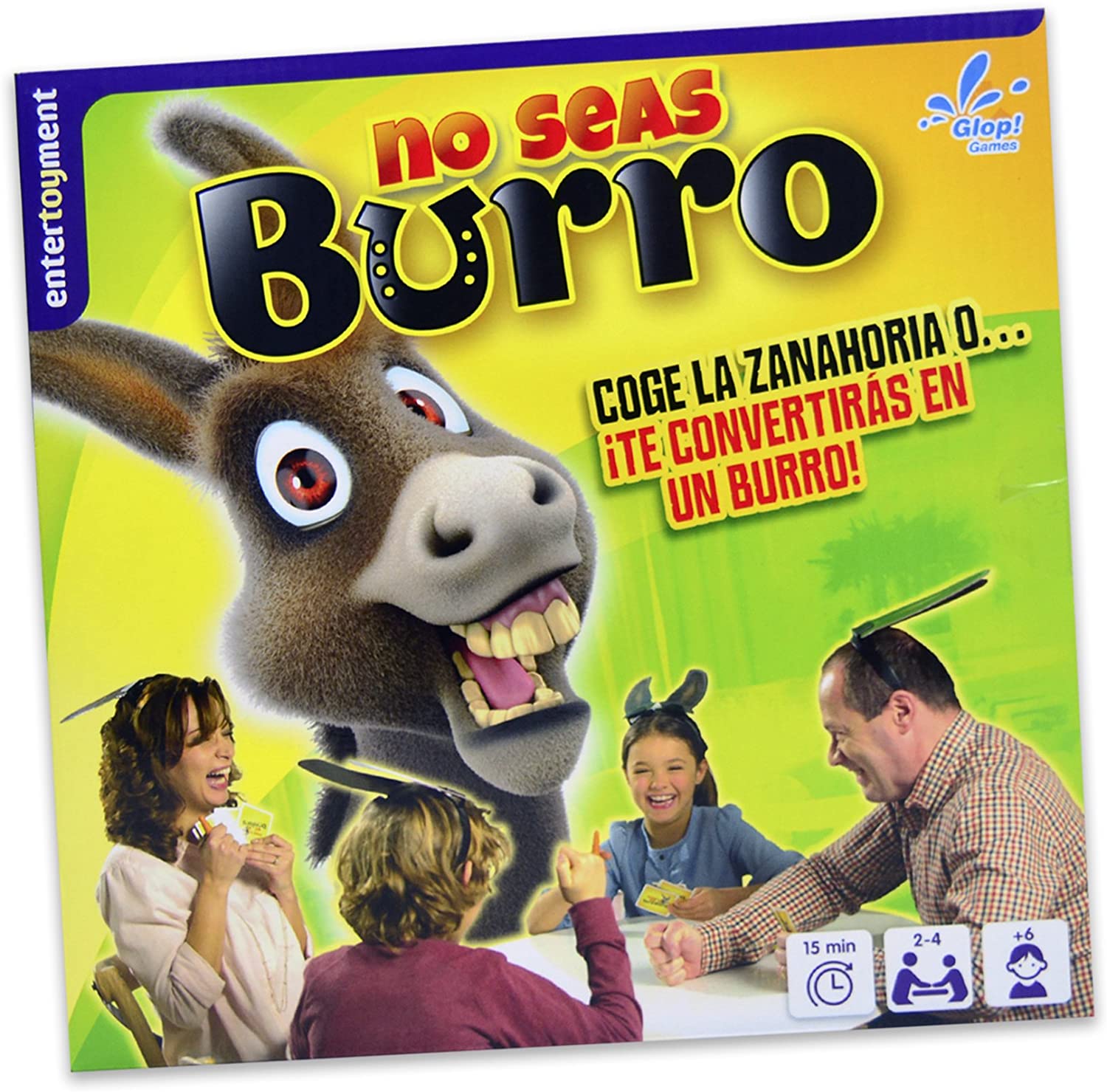 Glop Games – No Seas Donkey, Table Game (98118) – TopToy