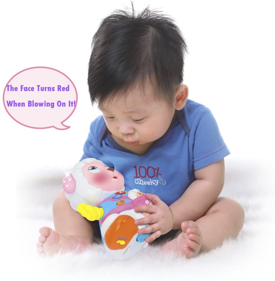 SUNKCCI Interactive Electric Pets Sheep Musical Baby Toy ,Record and ...