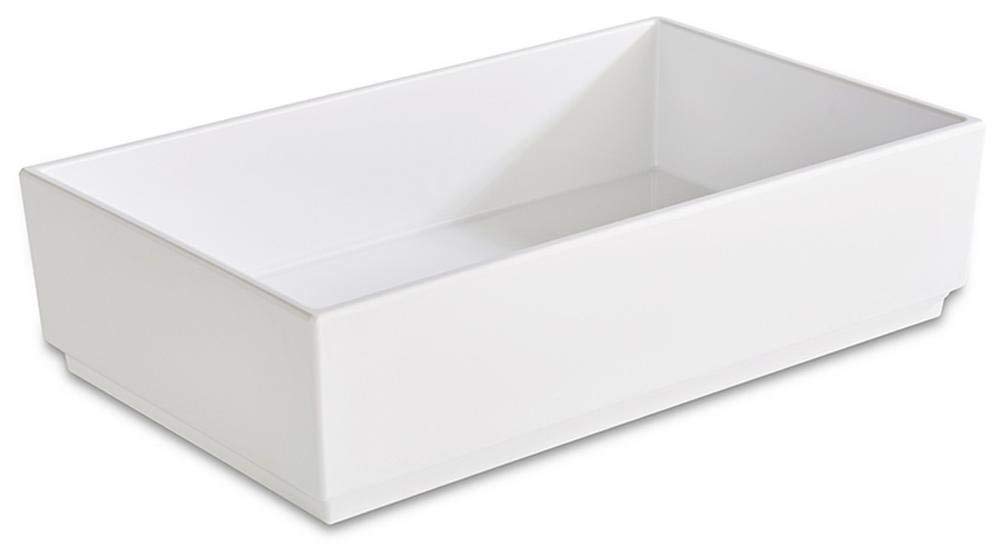 APS Melamine Bento Box – Asia Plus 15.5 x 7.5 x 6.5 cm White Inside ...