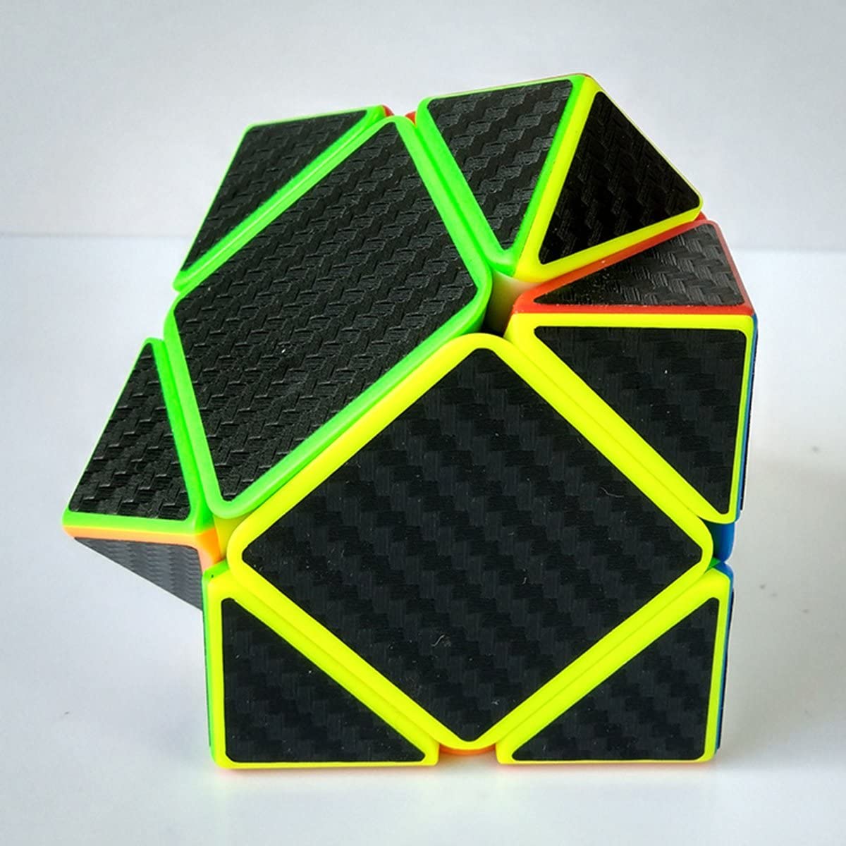 EasyGame Skewb Cube, Fiber Sticker Skewb Speed Cube Puzzle Cube – TopToy