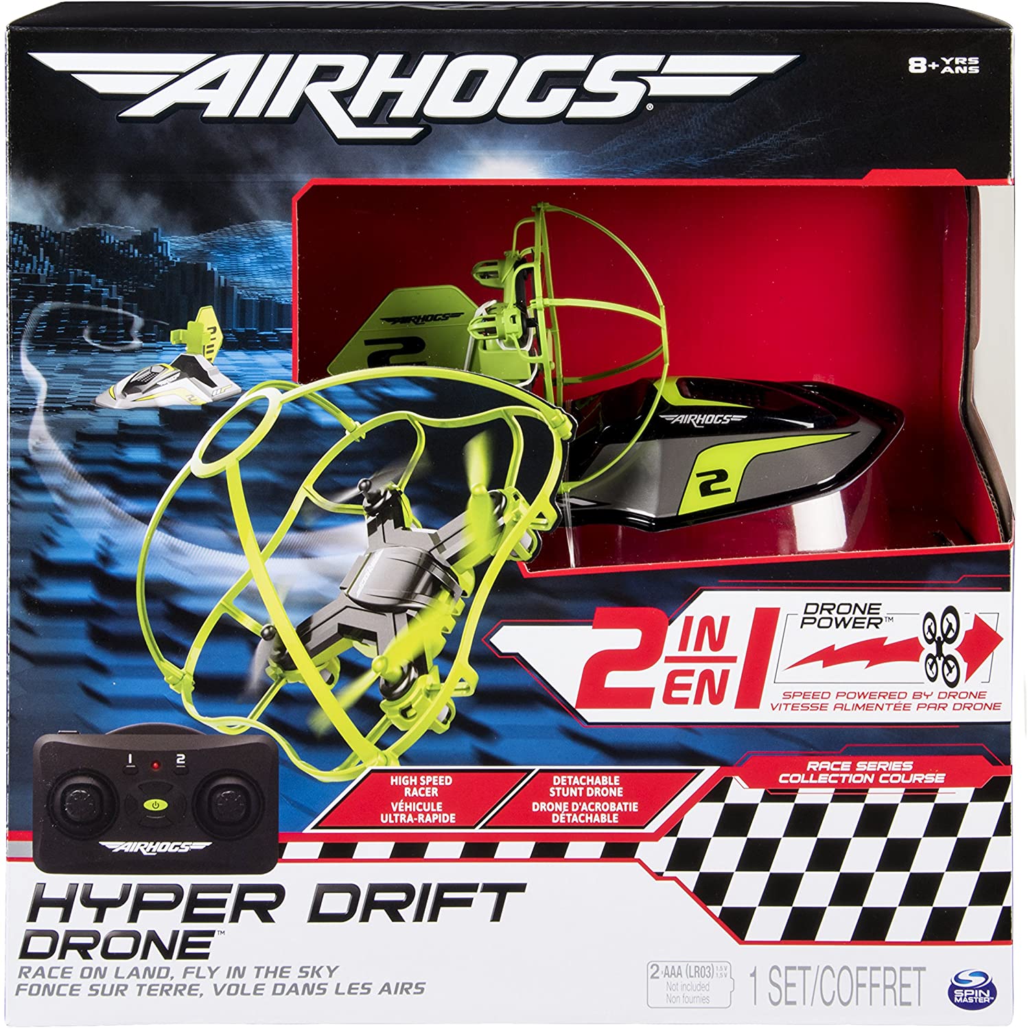 Air Hogs 6040078 Hyper Drift Drone (color assorted) – TopToy