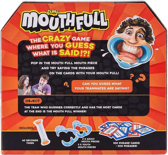 ZURU 28162 Mouthfull Family Party Game with Mouthpieces – TopToy