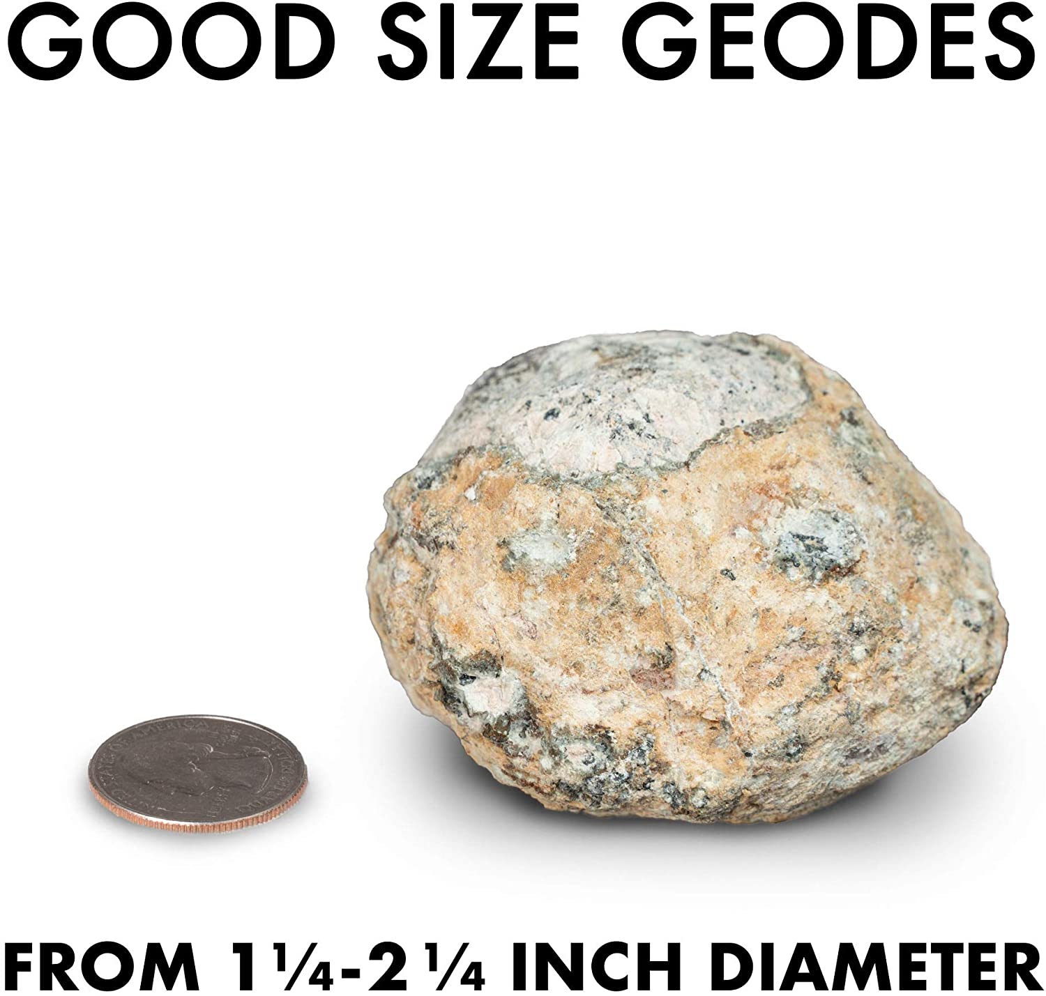 NATIONAL GEOGRAPHIC Break Open 4 Geodes Science Kit – Includes Goggles ...