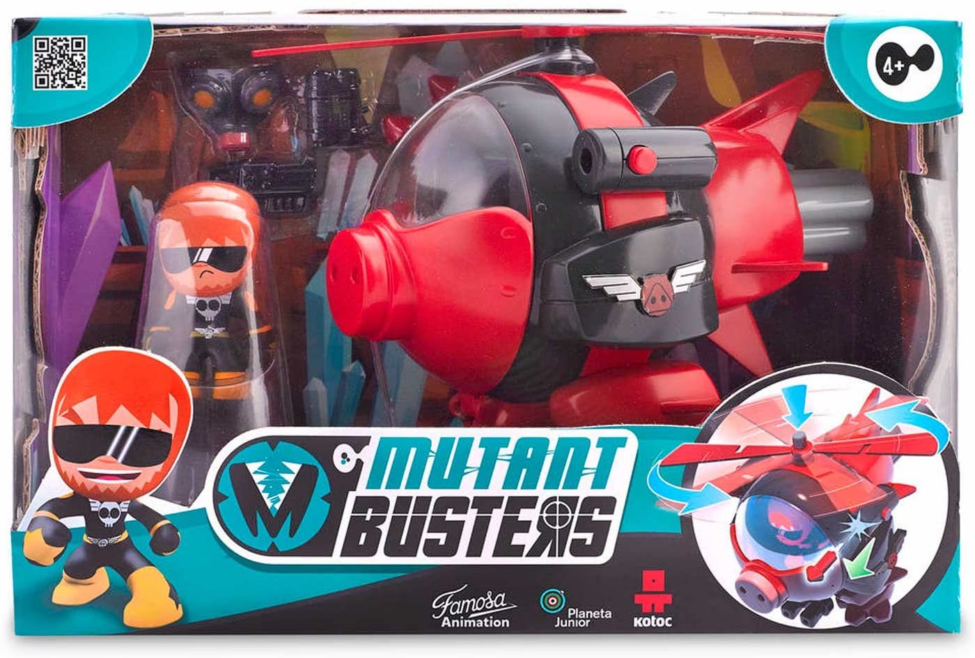 Mutant Busters – Mutant Copter (Famous 700013374) – TopToy