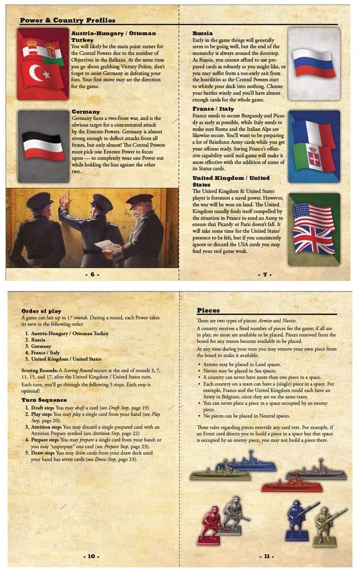 PSC Games – PSC005 – Quartermaster General 1914 – Fast Paced World War ...