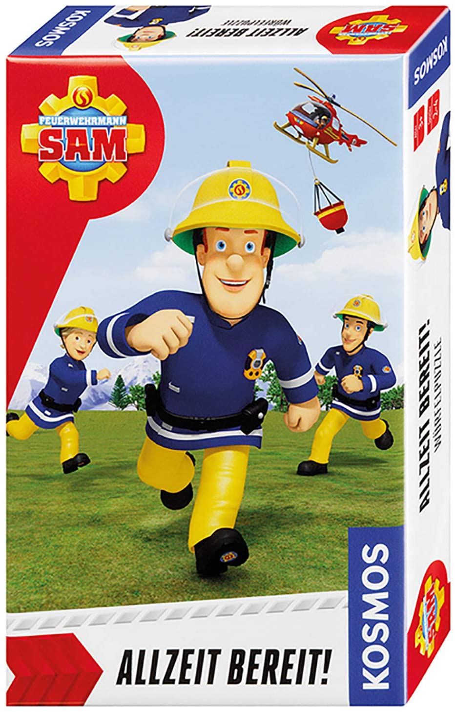 Kosmos 711337 Fireman Sam-Always Ready Game, Silver, 0 – TopToy