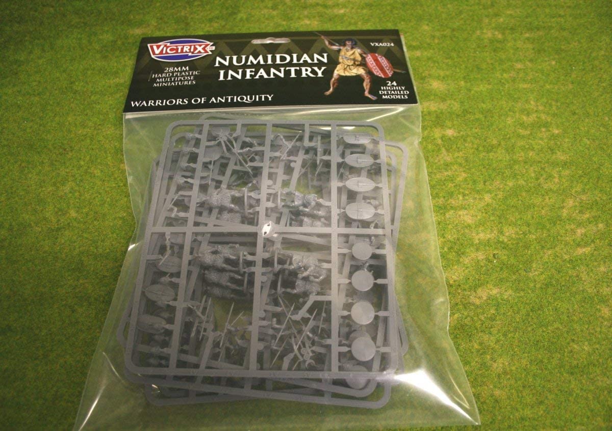 Victrix VXA024 – Numidian Infantry – 24 Figure Set – 28mm Plastic ...