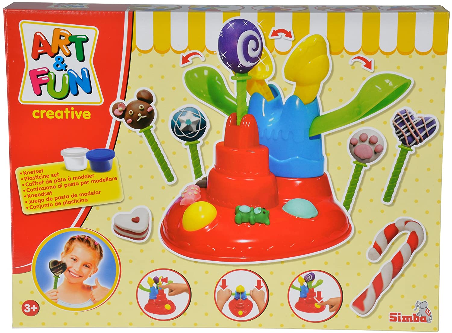 Simba 106324055 Kids’ Art Clay & Dough – TopToy