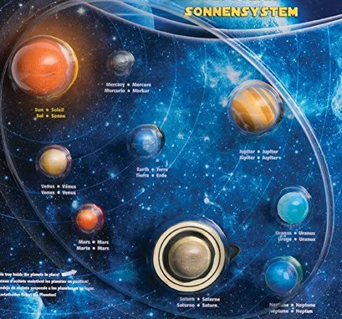 Miniblings 9 pcs Planet Figure Figures figurines Monoblocks Rubber ...