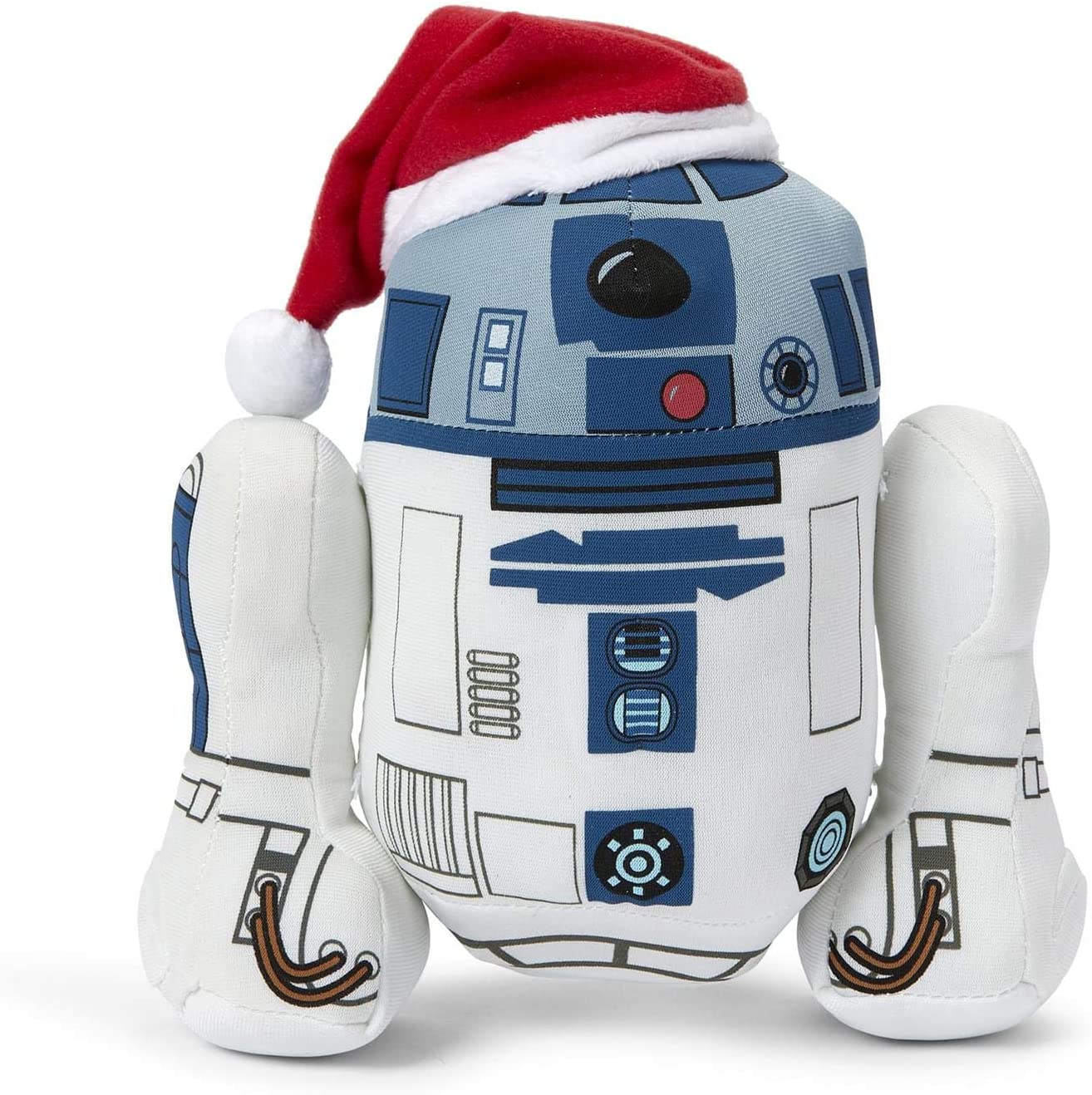 Star Wars Stuffed Plush Toy – 9″ Talking Santa R2D2 Doll – TopToy