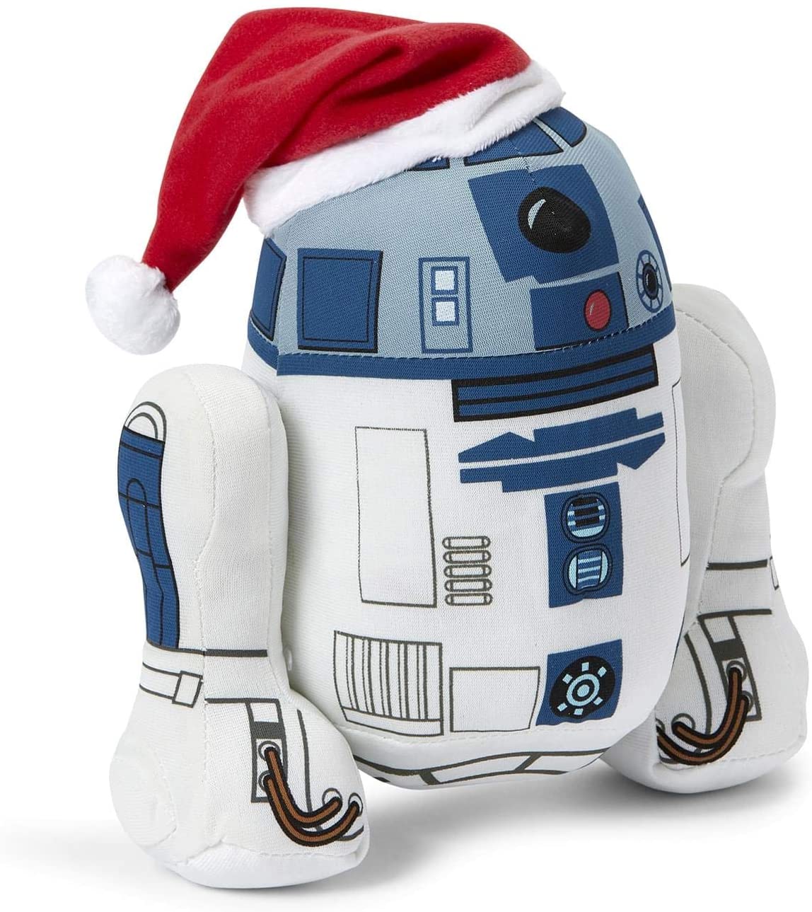 Star Wars Stuffed Plush Toy – 9″ Talking Santa R2D2 Doll – TopToy