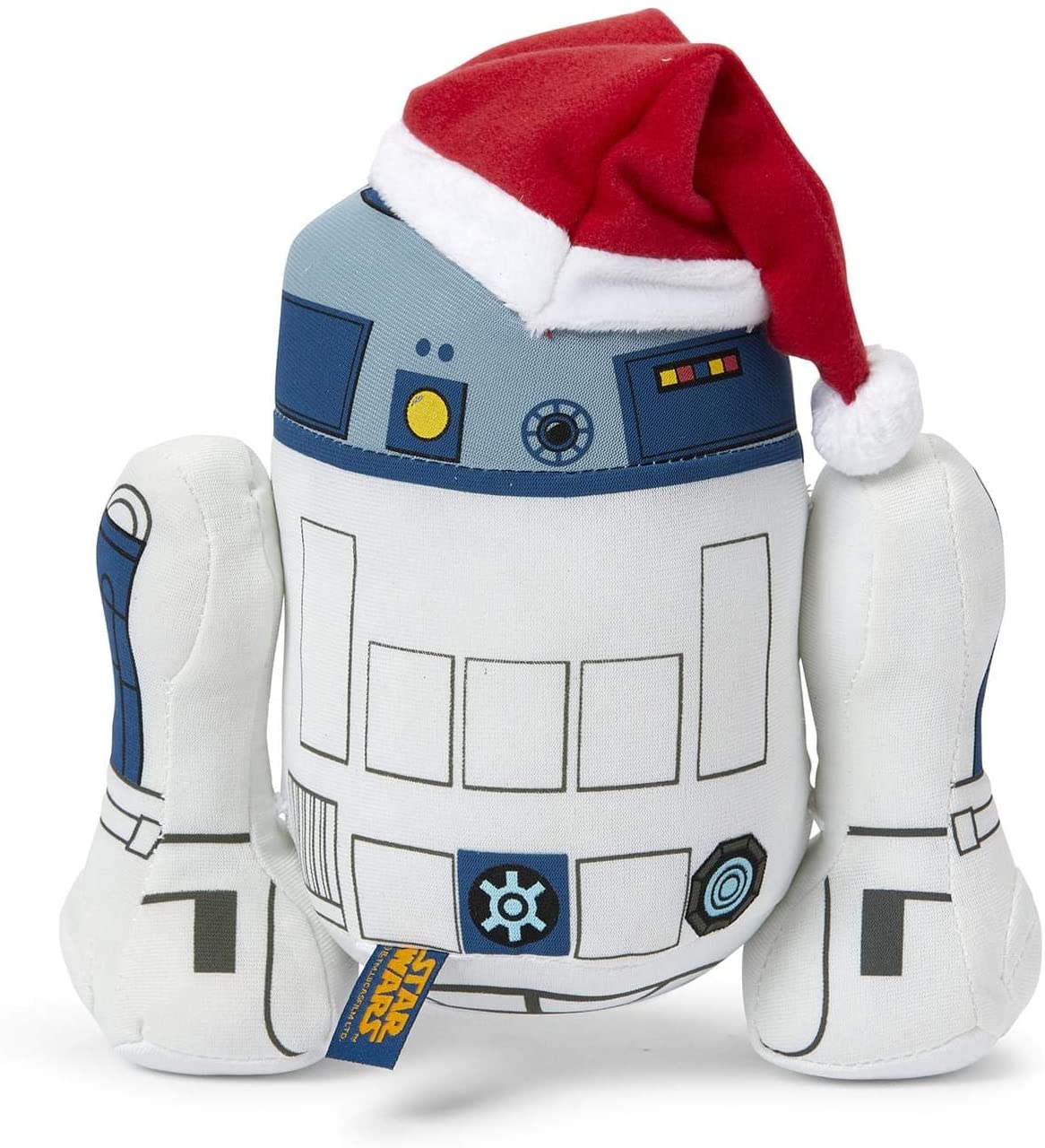 Star Wars Stuffed Plush Toy – 9″ Talking Santa R2D2 Doll – TopToy