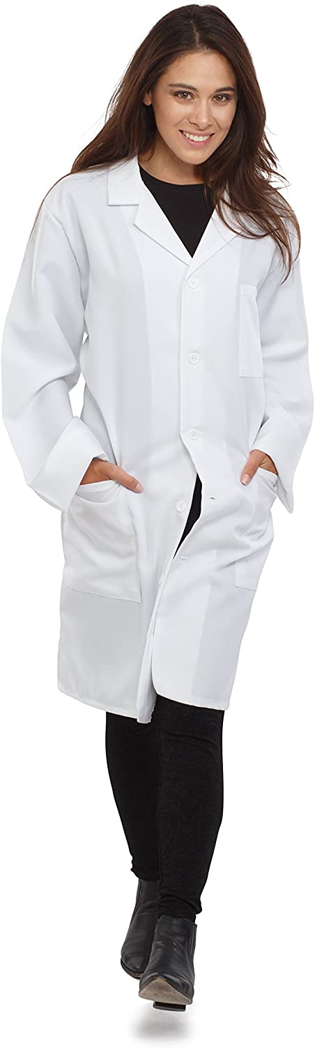 Dress Up America 857-S Unisex Doctor Lab Coat Adults, Small (Waist: 91 ...