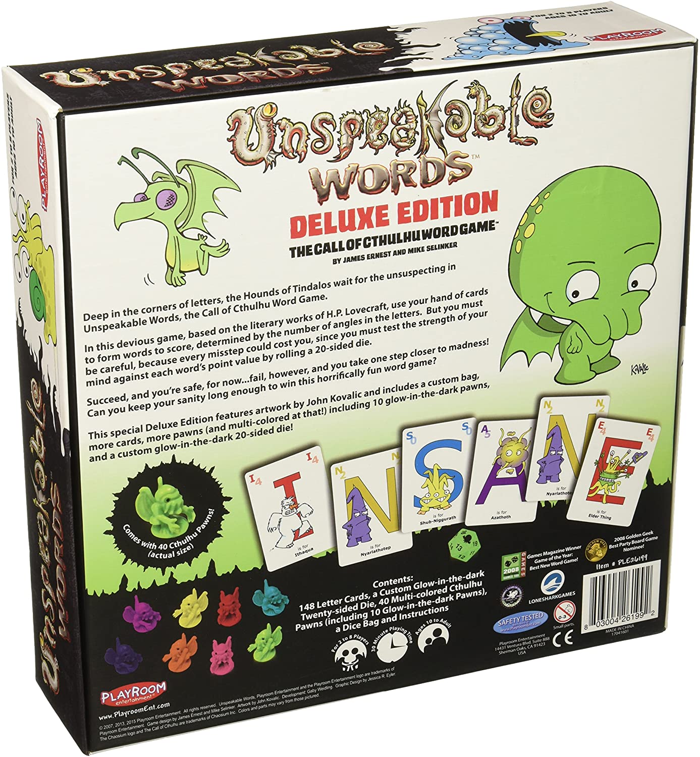 Unspeakable Words : The Call of Cthulu Word Game -Deluxe Edition – TopToy