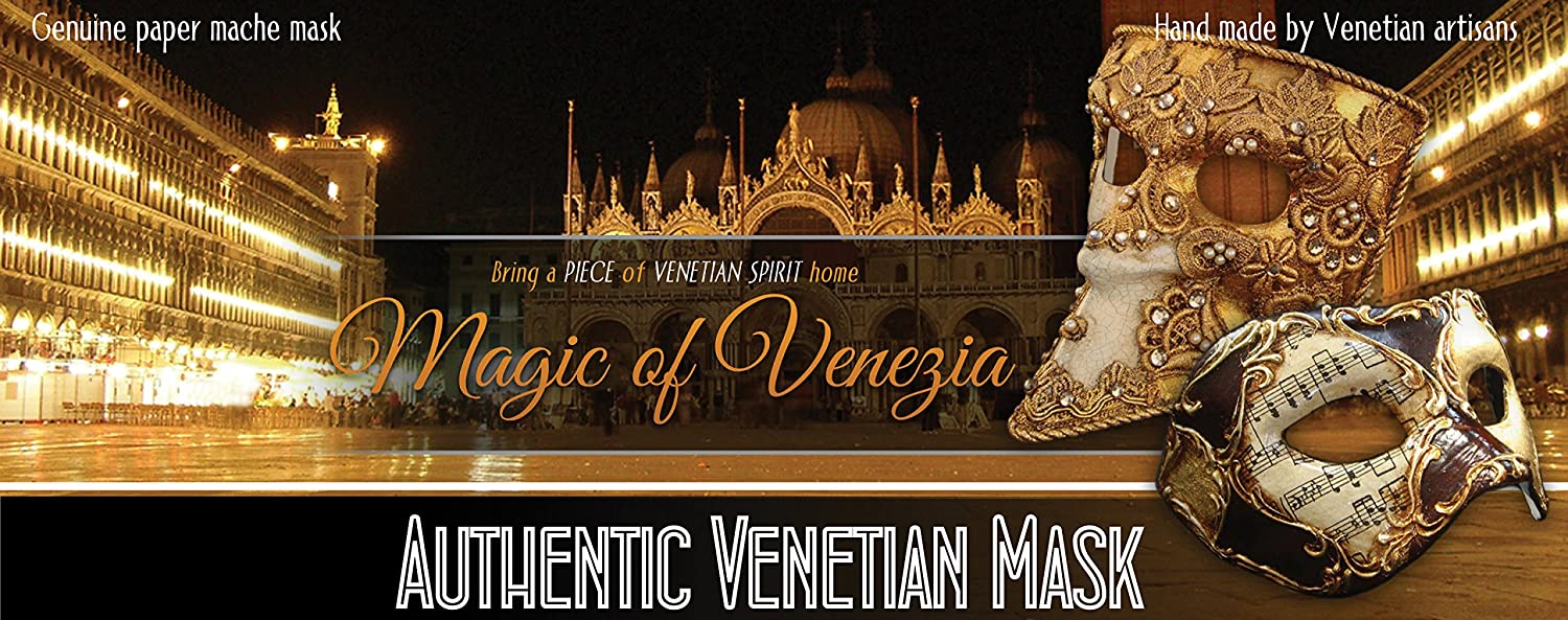 Magic of Venezia Venetian Full Face Mask Volto Mosaica For Women – TopToy