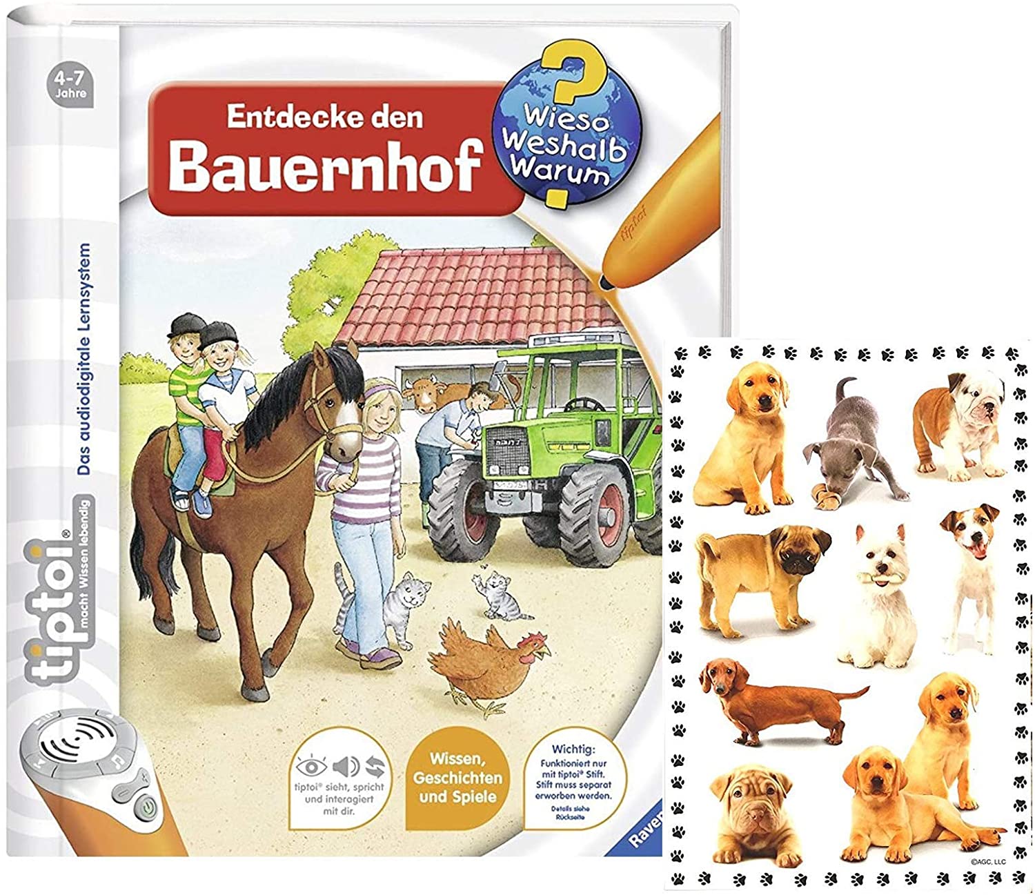 Ravensburger tiptoi Wieso? Weshalb? Warum?: Discover The Farm Book ...