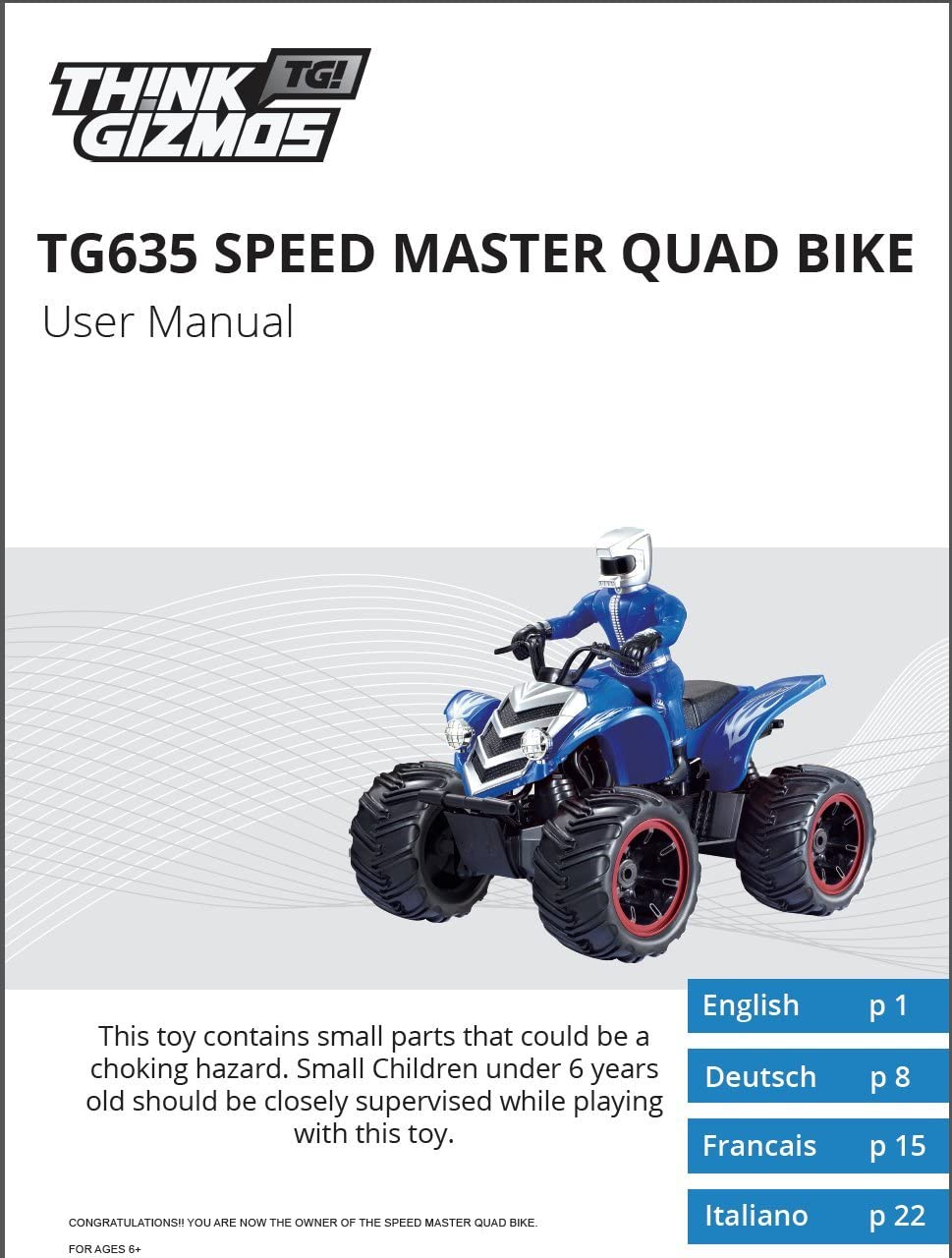 Remote Control Quad Bike – Super Fun Speed Master Remote Control Toy ...