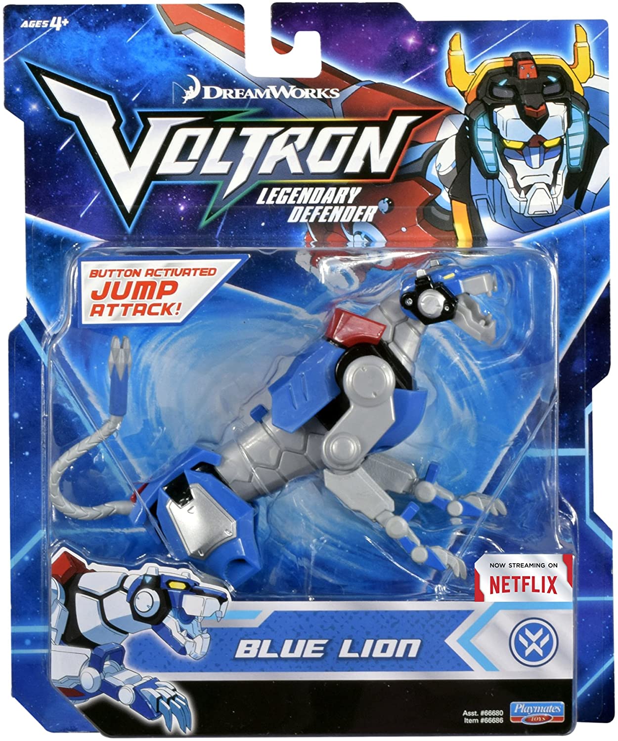 Voltron Blue Lion Basic Figure Toptoy