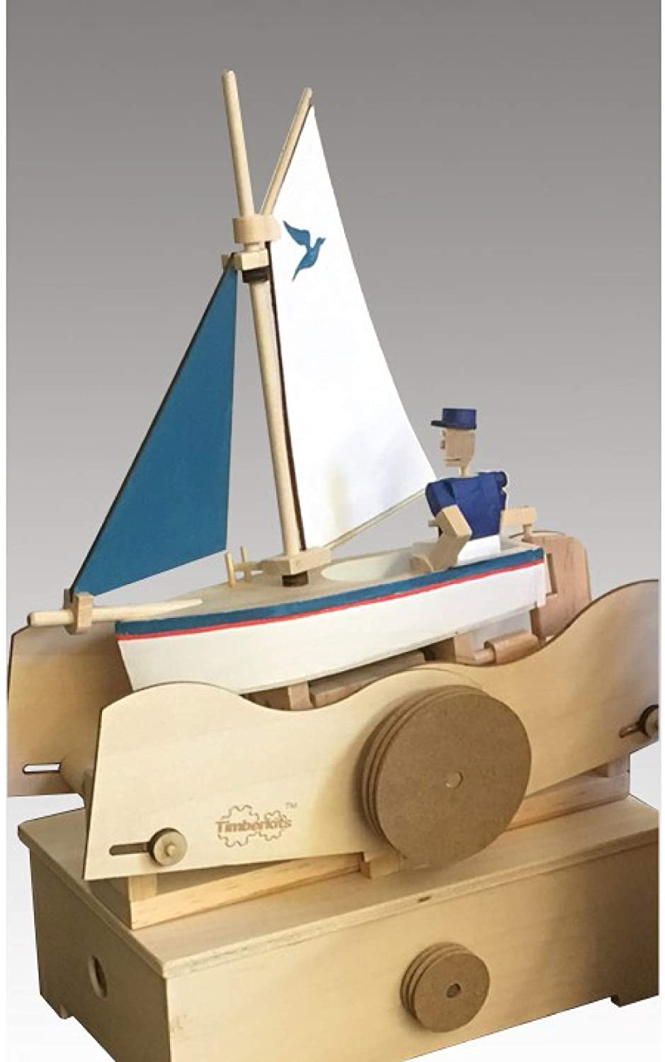 Timberkits Salty Sailor Automata Mechanical Wooden Puzzle-Model ...