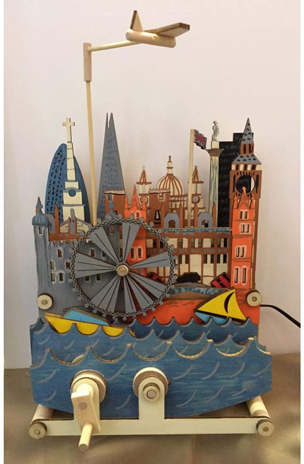 TIMBERKITS London Cityscape Automata Scenery Mechanical Wooden Puzzle ...