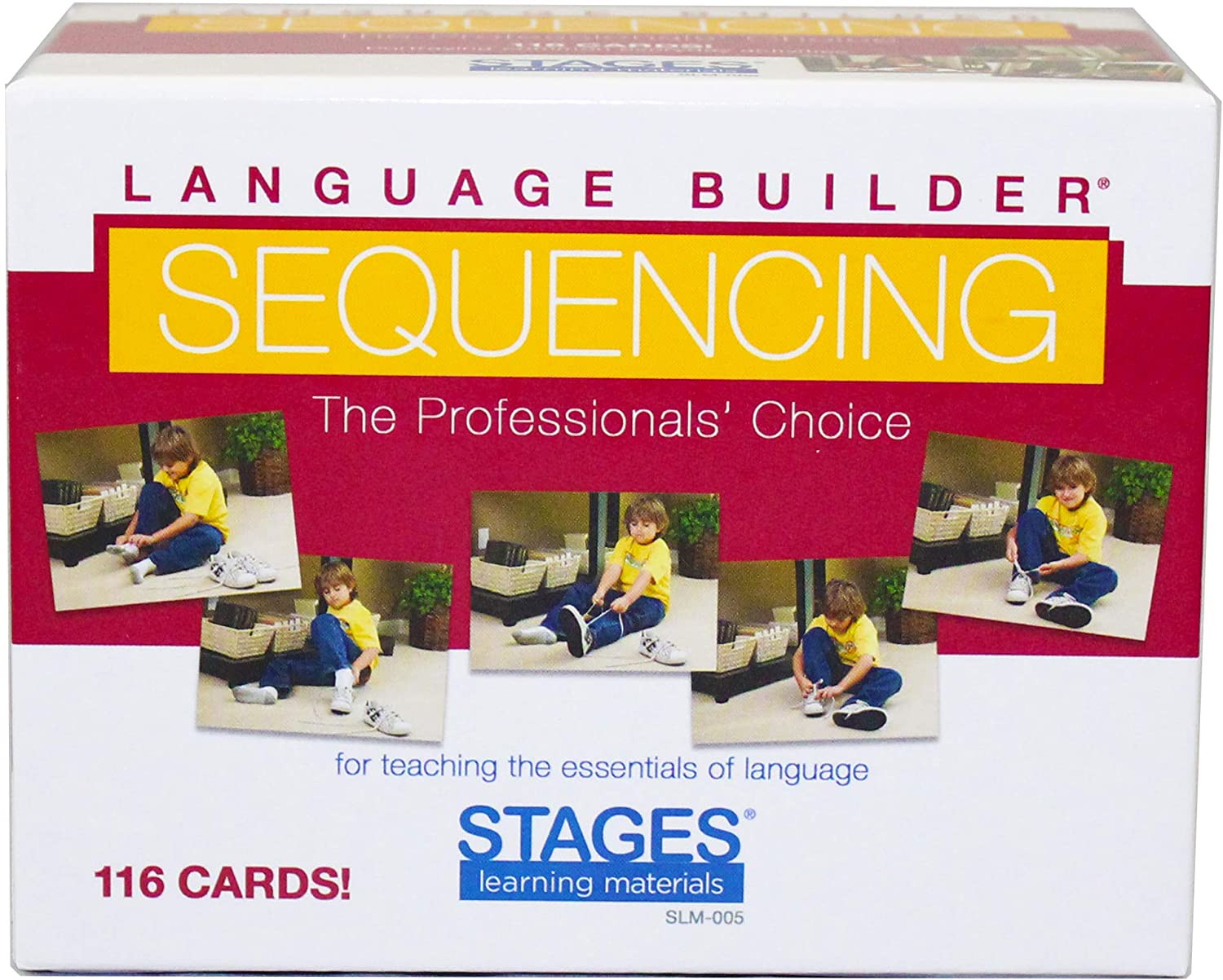 Stages Learning SLM005 Language Builder Sequencing Flash Cards Picture ...