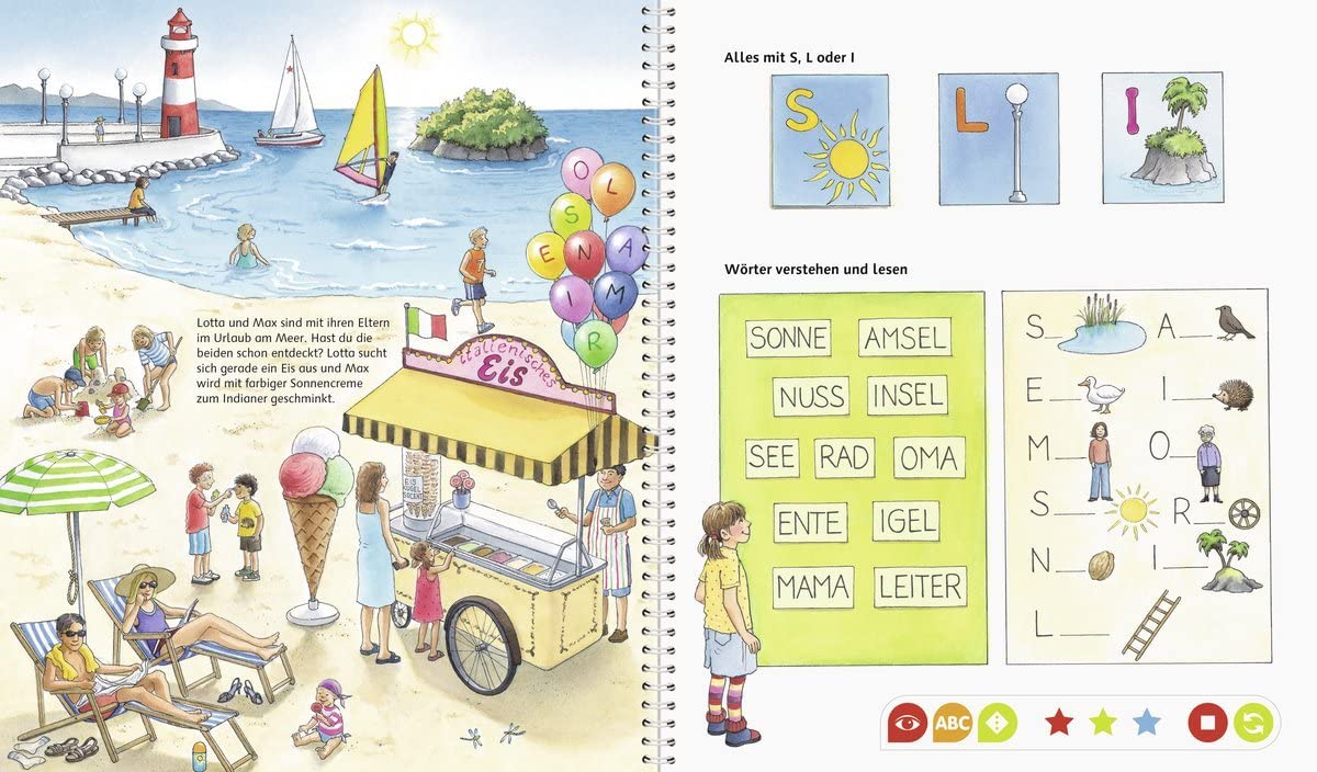 tiptoi Ravensburger Book My Learning Game Adventure First Letters ...