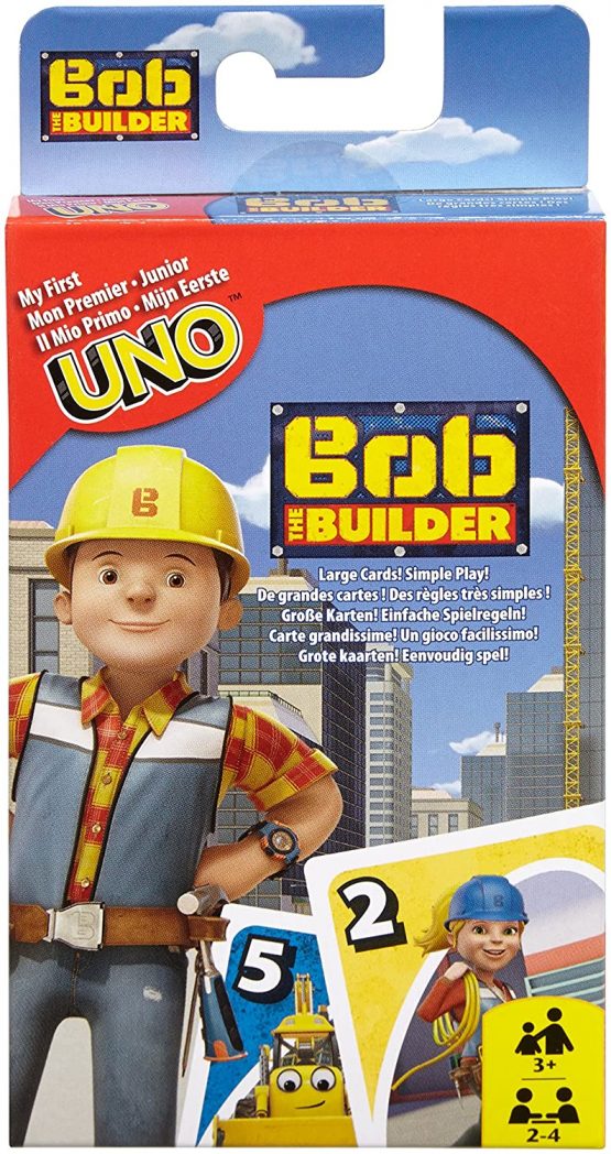 My First UNO: Bob the Builder – Card Game – TopToy