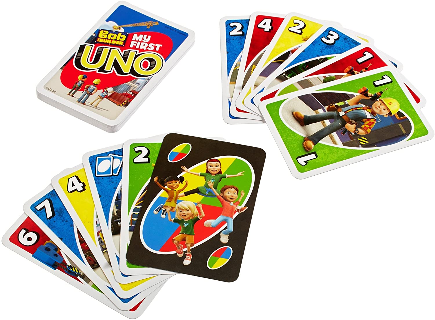 My First UNO: Bob the Builder – Card Game – TopToy