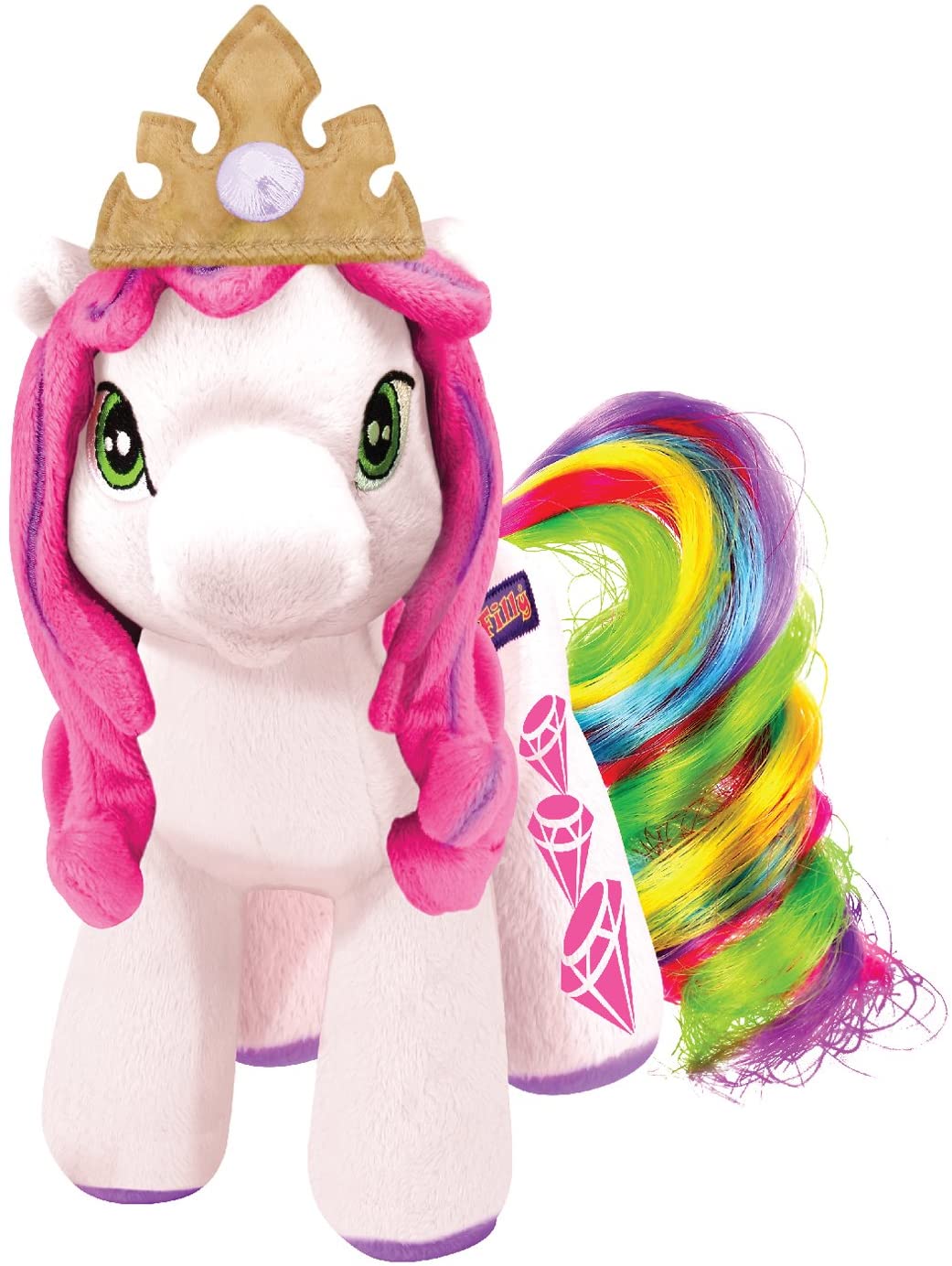 Filly Princess D148001 00B0 – Royale – Plush Rainbow, 25 cm – TopToy