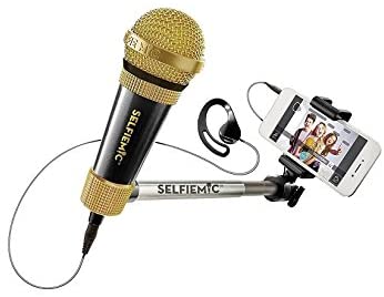 IMC Toys 95274IM Selfie Mic, Selfie Stick Microphone, Black – TopToy